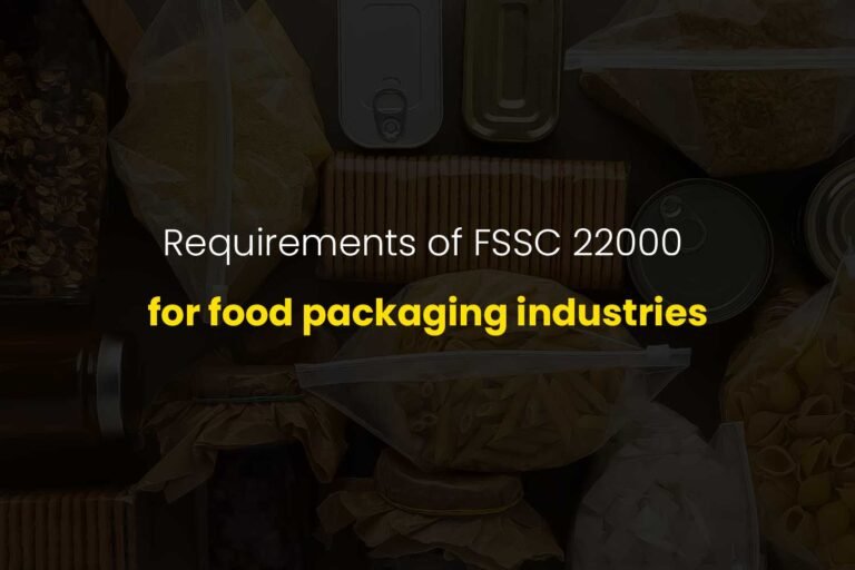 FSSC 22000 Certification For Food Packaging India – Expert Audit Support